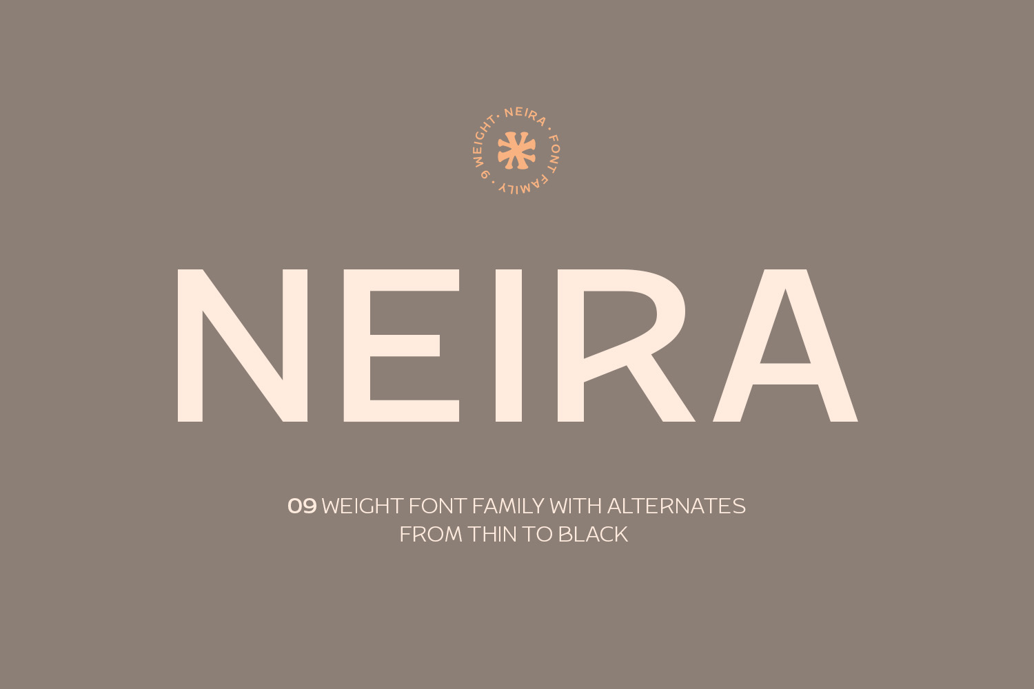 Neira Font by Viswell Studio
