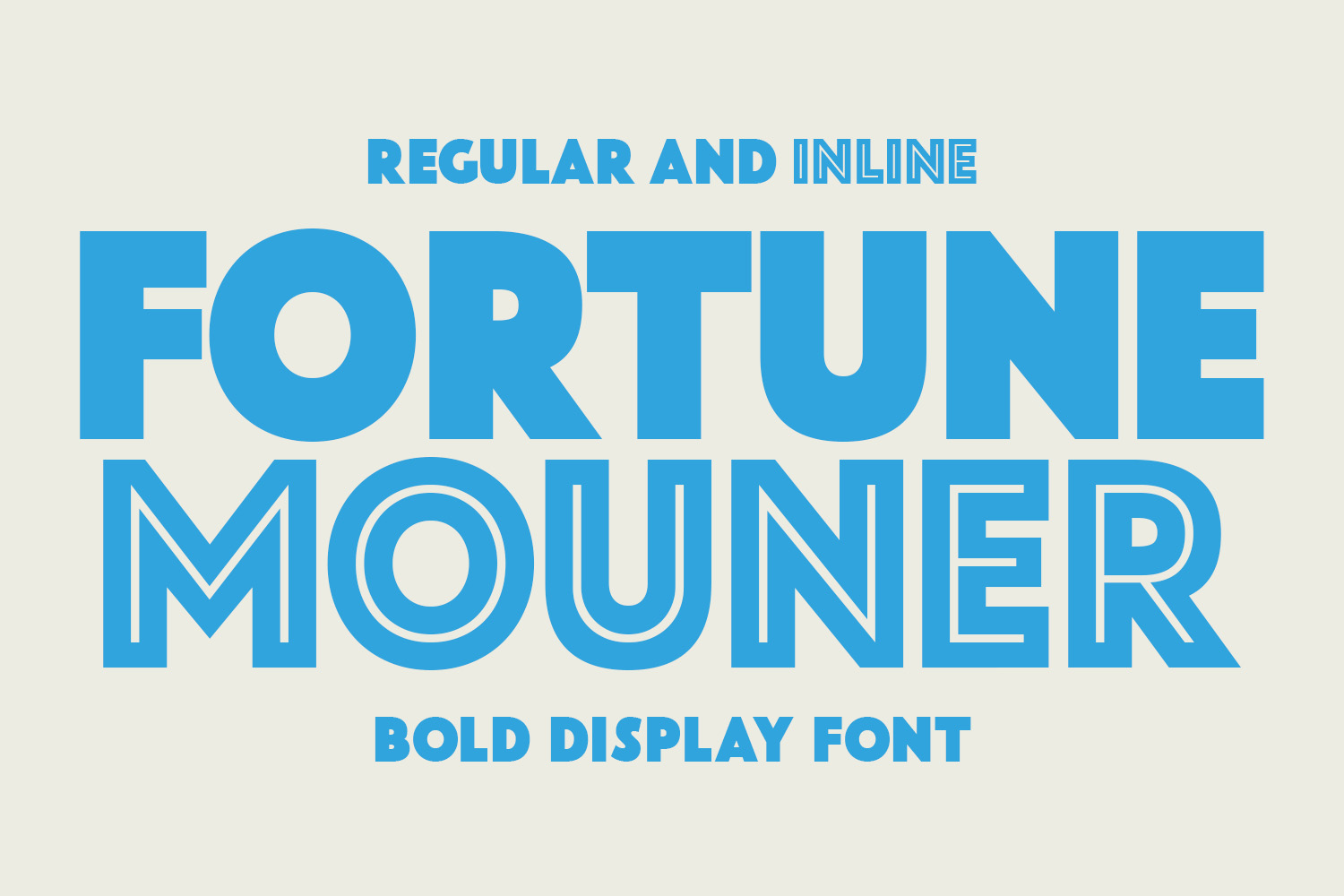 Fortune Mouner Font by Viswell Studio