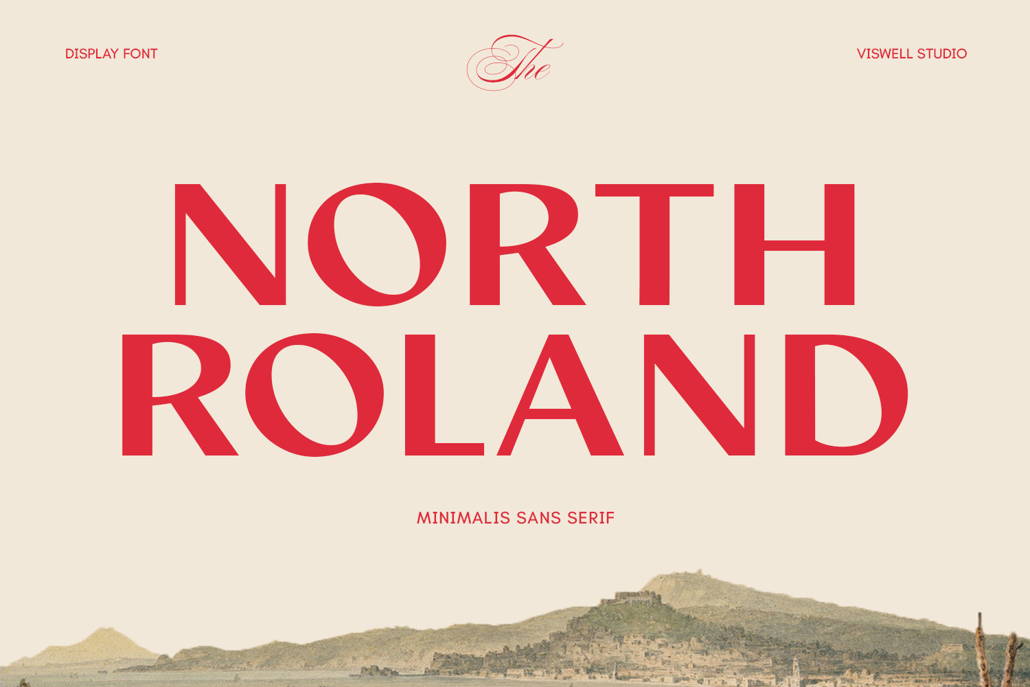North Roland Font by Viswell Studio