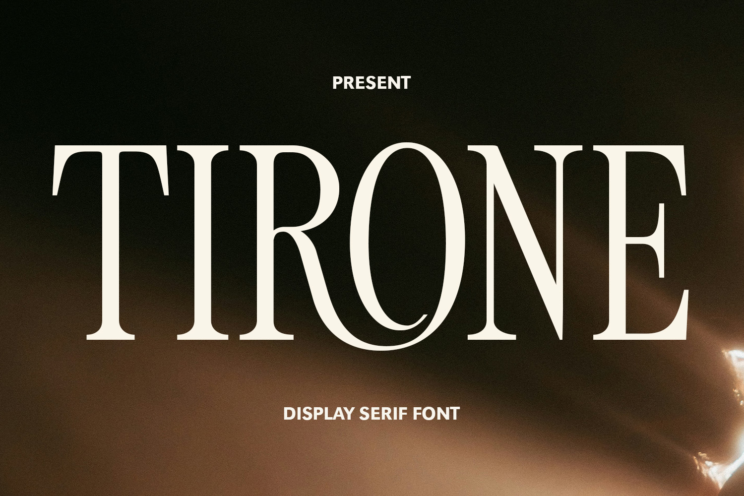 Tirone Font by Viswell Studio